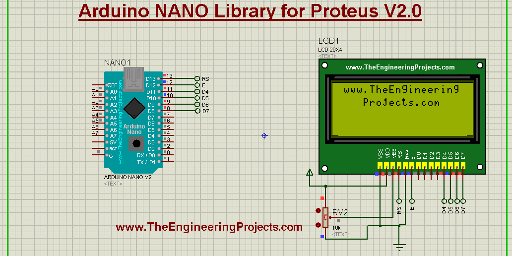 PROTEUS V2.0 的 ARDUINO NANO 库 - 哔哩哔哩