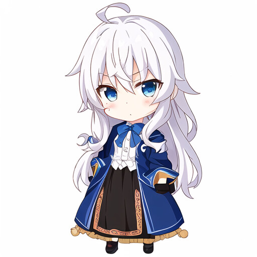 【NovelAI】100张伊蕾娜Q版头像分享 - 哔哩哔哩