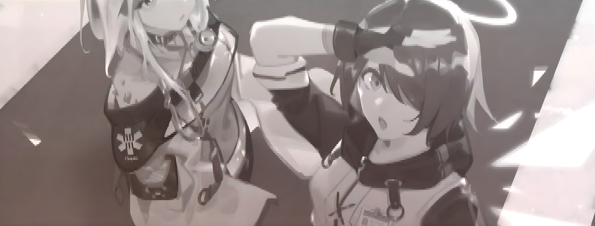 【画质提升】CytusII×明日方舟联动pv抽帧图 4K极限画质提升 十张 - 哔哩哔哩