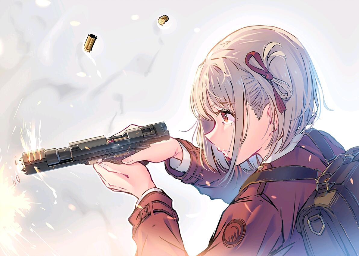 [Lycoris Recoil] 锦木千束 优质图片 - 哔哩哔哩