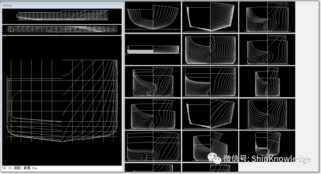 什么！你还在使用CAD手动绘制船舶型线图！ - 哔哩哔哩