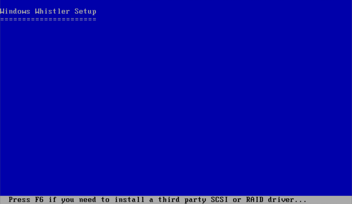 测试版2442！VMware虚拟机安装WindowsWhistler2442教程 - 哔哩哔哩
