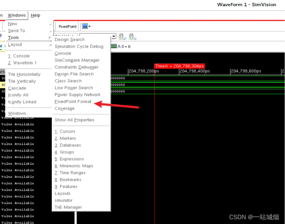 simvision设置波形定点数显示,小数显示,数模混合仿真定点数小数显示,AMS仿真小数定点 - 哔哩哔哩