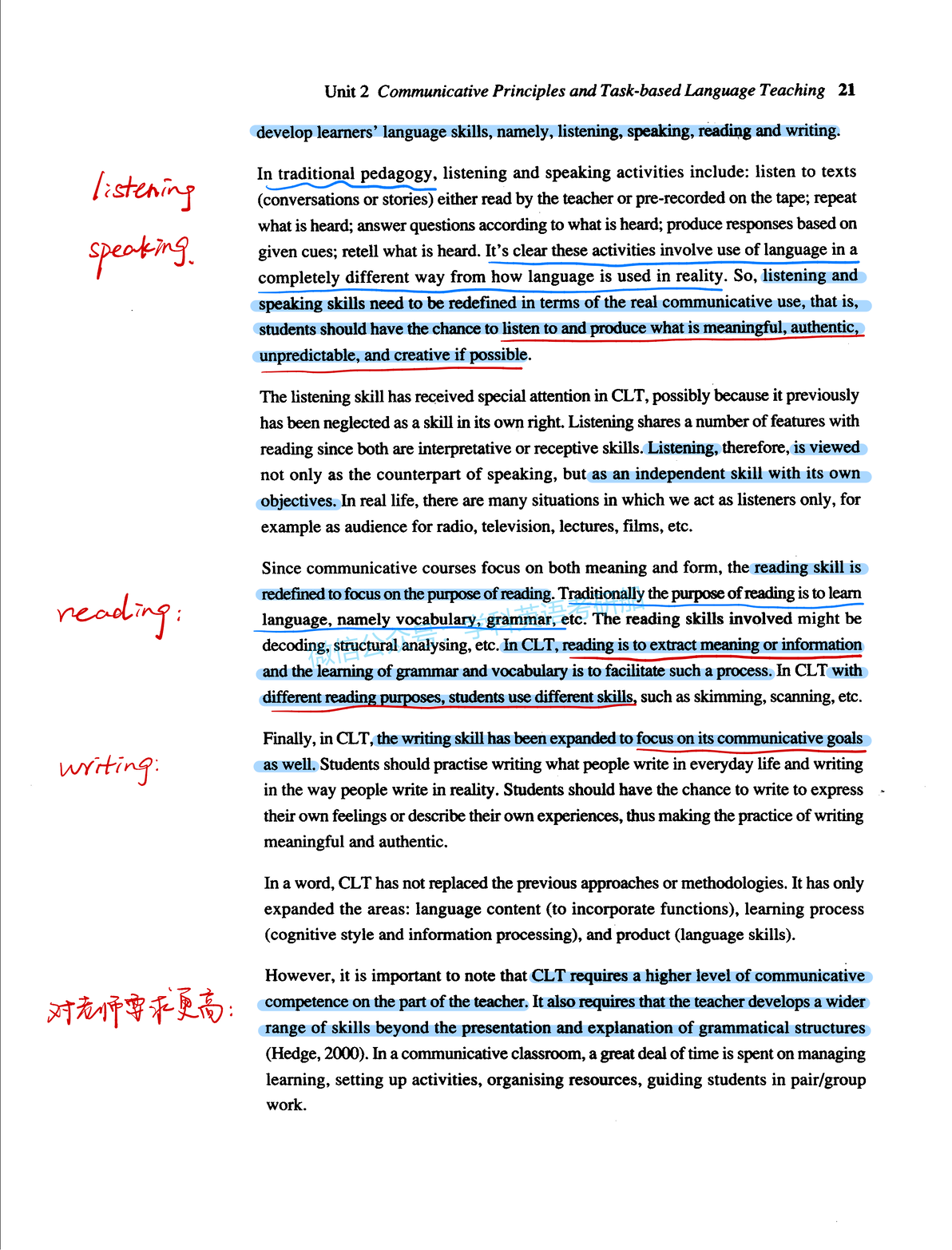 Unit 2 Communicative Principles and Task-based Language Teaching - 哔哩哔哩