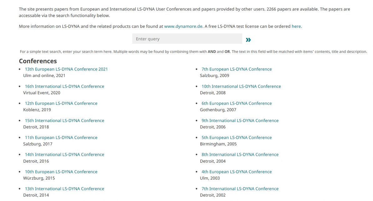 LS-DYNA官方资料集合 - 哔哩哔哩