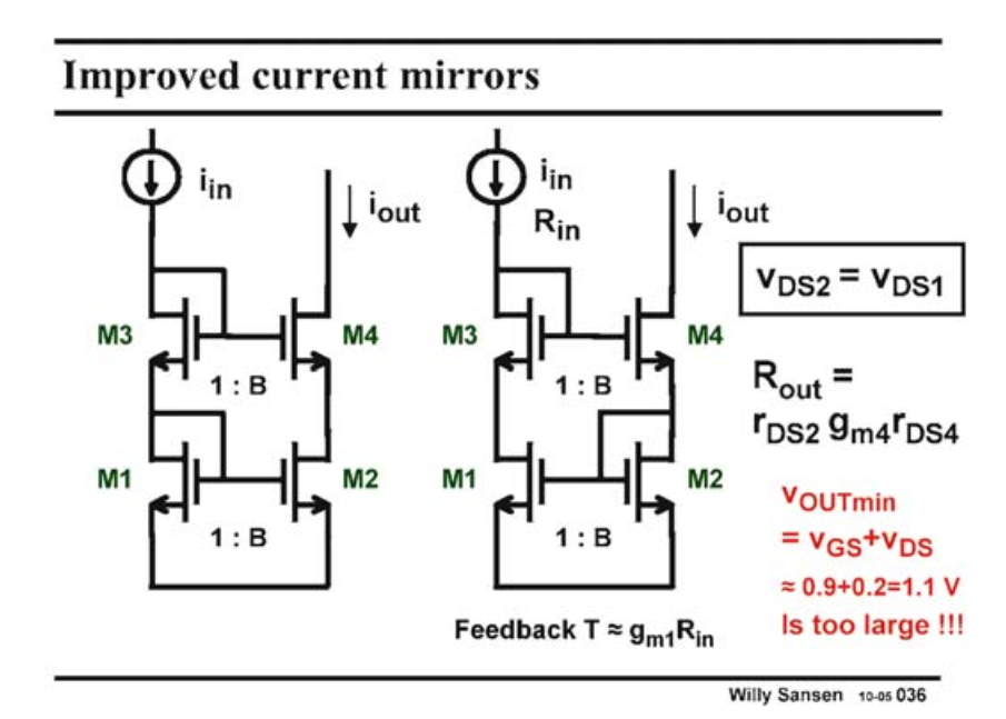 036 Improved current mirrors - 哔哩哔哩