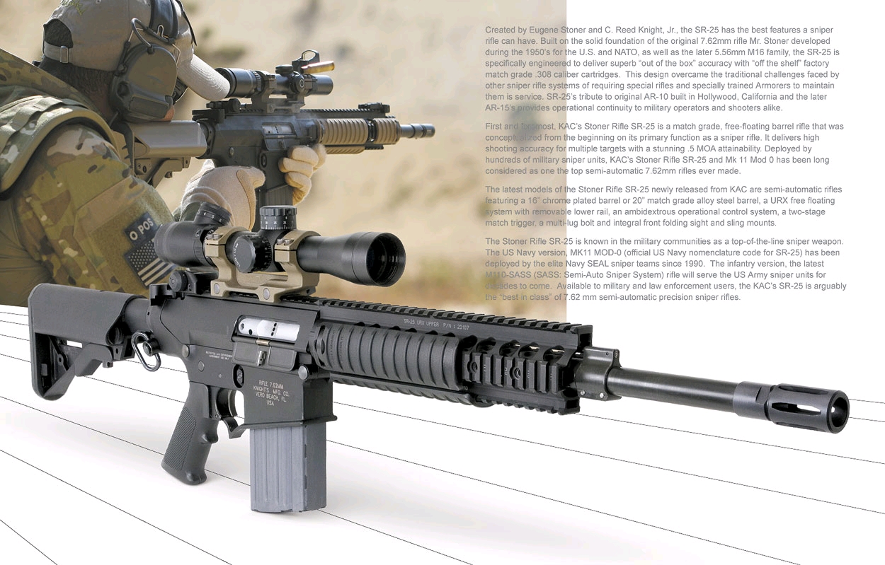 [轻武器科普]KAC SR-25系列步枪 - 哔哩哔哩