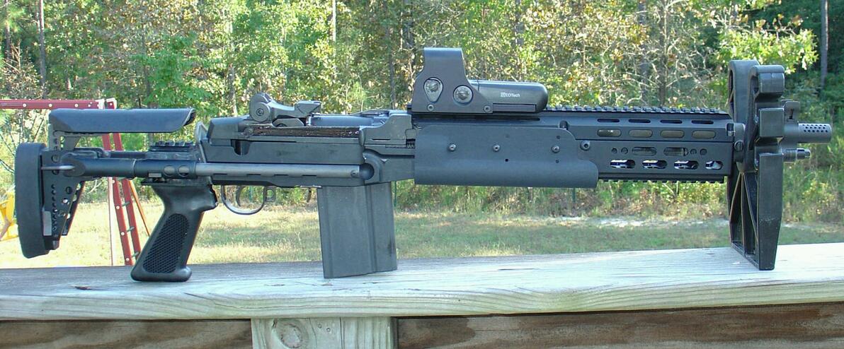 轻武器科普之M14EBR——吃鸡里的MK14原来是他! - 哔哩哔哩