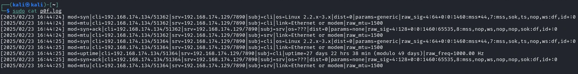 p0f：被动识别远程系统神器！全参数详细教程！Kali Linux教程！黑客教程！ - 哔哩哔哩