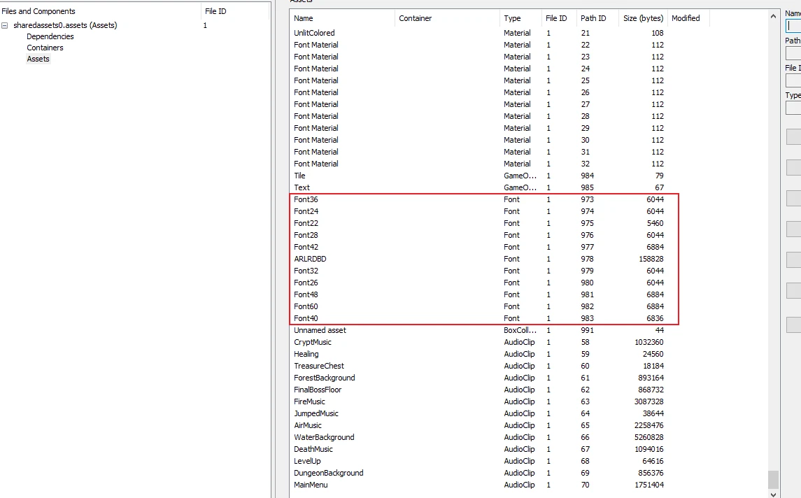 【Unity 游戏汉化 补充】Unity汉化中的特殊字体文件-Custom Font - 哔哩哔哩