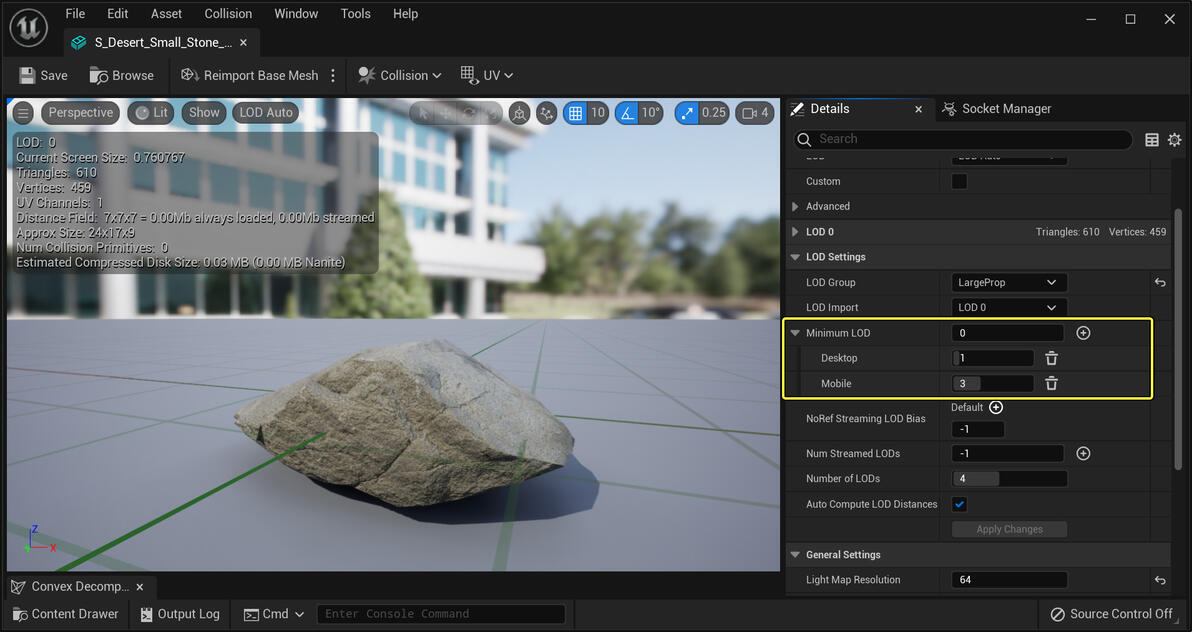 UE5管理内容-根据平台设置LOD - 哔哩哔哩