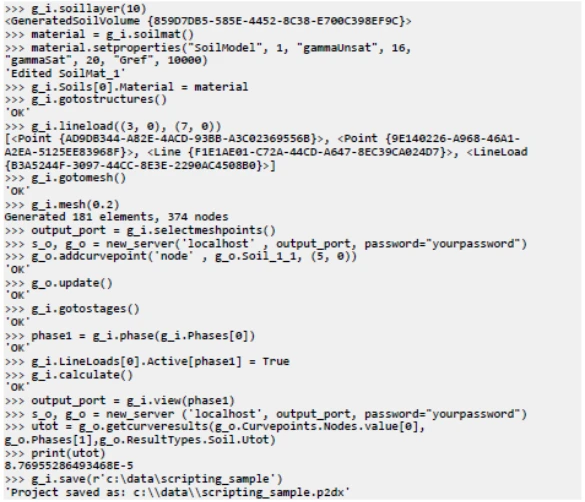Python+Plaxis带你走进岩土工程自动化新时代！Plaxis自动化建模流程 - 哔哩哔哩