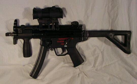 轻武器科普之H&K MP5K-PDW冲锋枪 - 哔哩哔哩