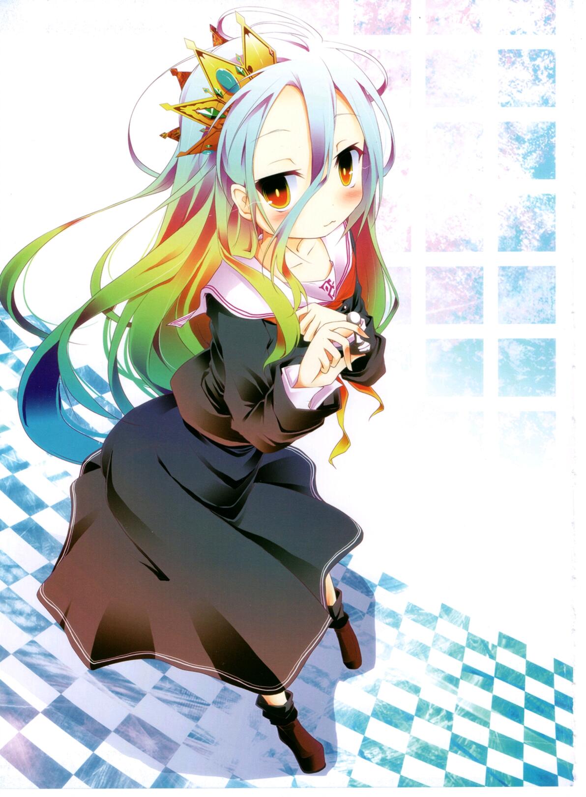 [画师推荐] 榎宮祐 NO GAME NO LIFE 游戏人生 插画集 - 哔哩哔哩