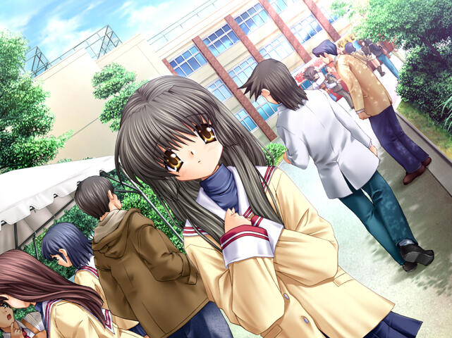 [游戏CG欣赏]CLANNAD - 哔哩哔哩
