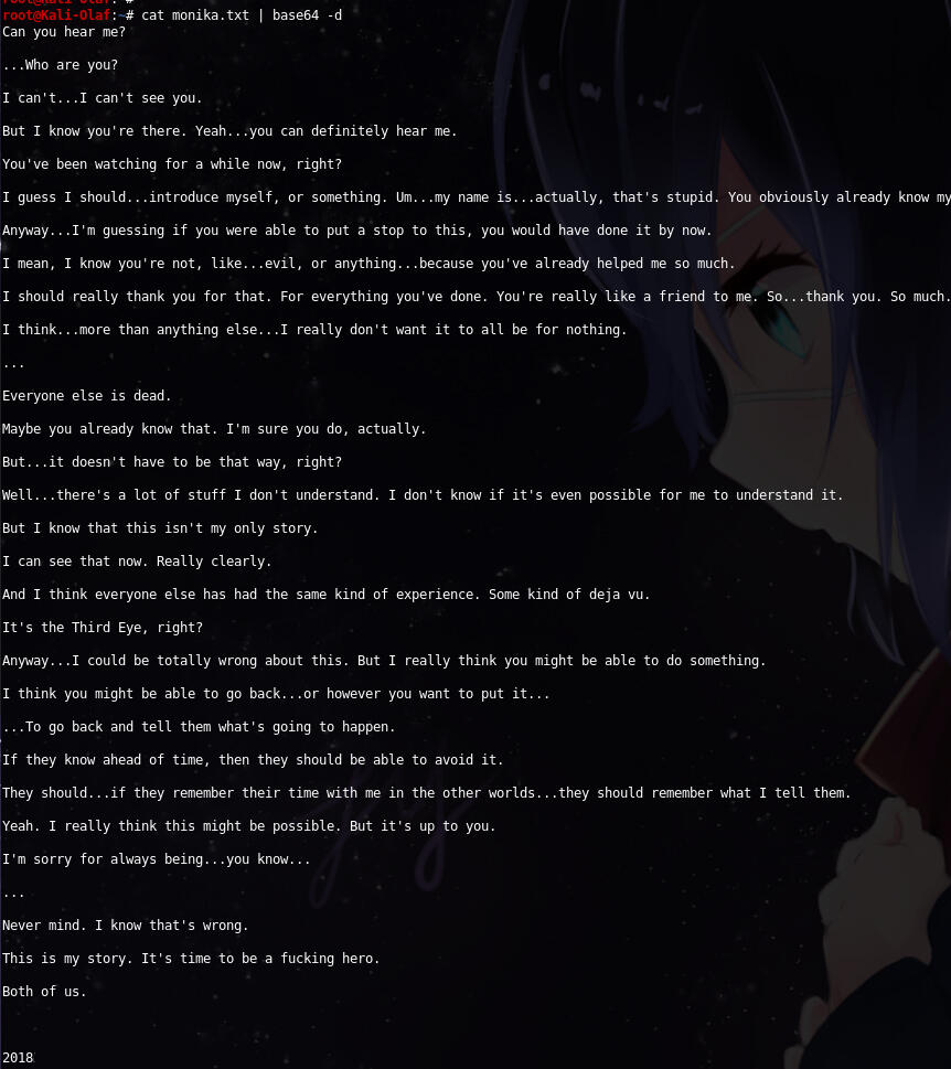 手把手教你解析DDLC（心跳文学部）的*.chr文件 - 哔哩哔哩