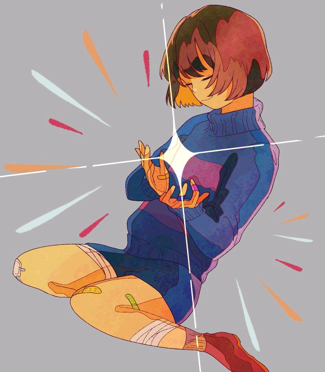 [UNDERTALE]传说之下美图图集 Frisk篇 第三期 - 哔哩哔哩