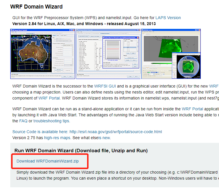 WRF step5: 使用DomainWizard设置网格的范围 - 哔哩哔哩