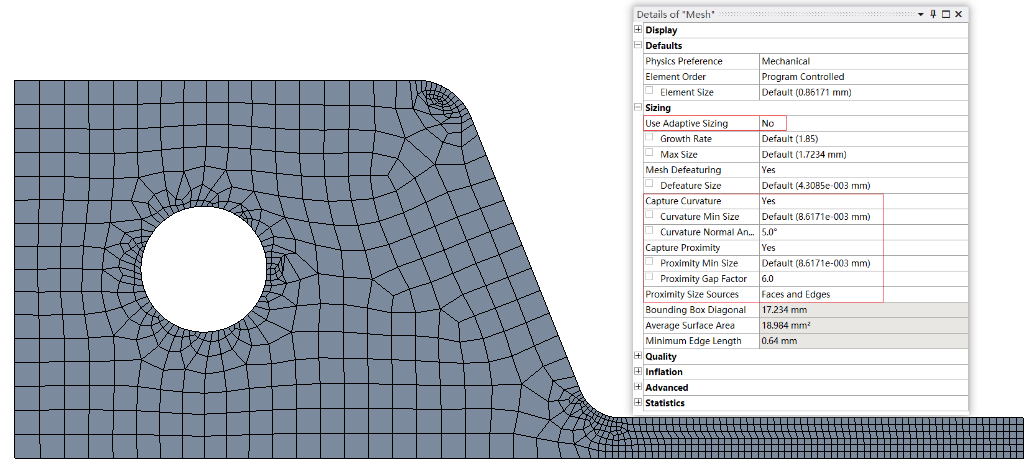 ANSYS Workbench 全局网格控制 - 哔哩哔哩