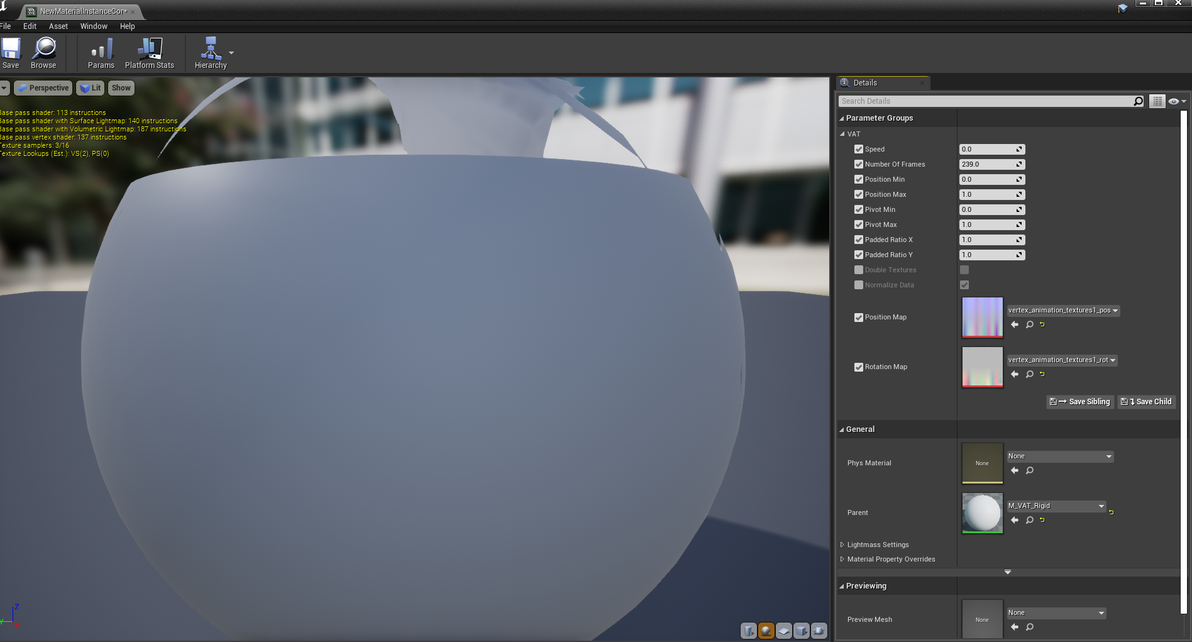 vertex animation texture VAT2.1使用流程 - 哔哩哔哩