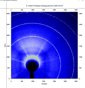 GIWAXS处理：FIT2D篇 - 哔哩哔哩