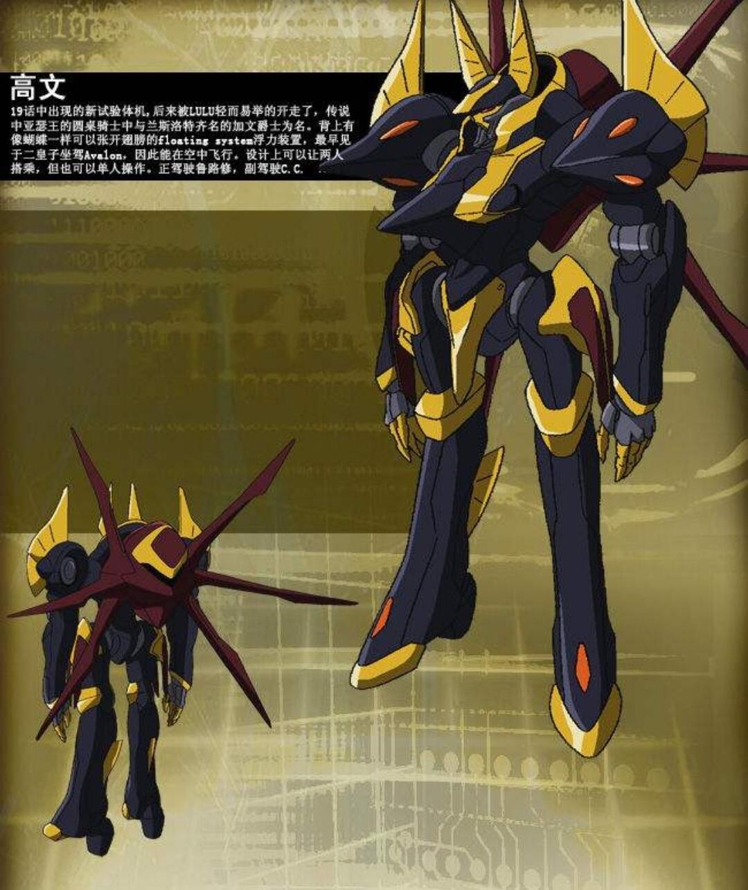 叛逆的鲁鲁修中，机甲代数名称（帝国篇） - 哔哩哔哩