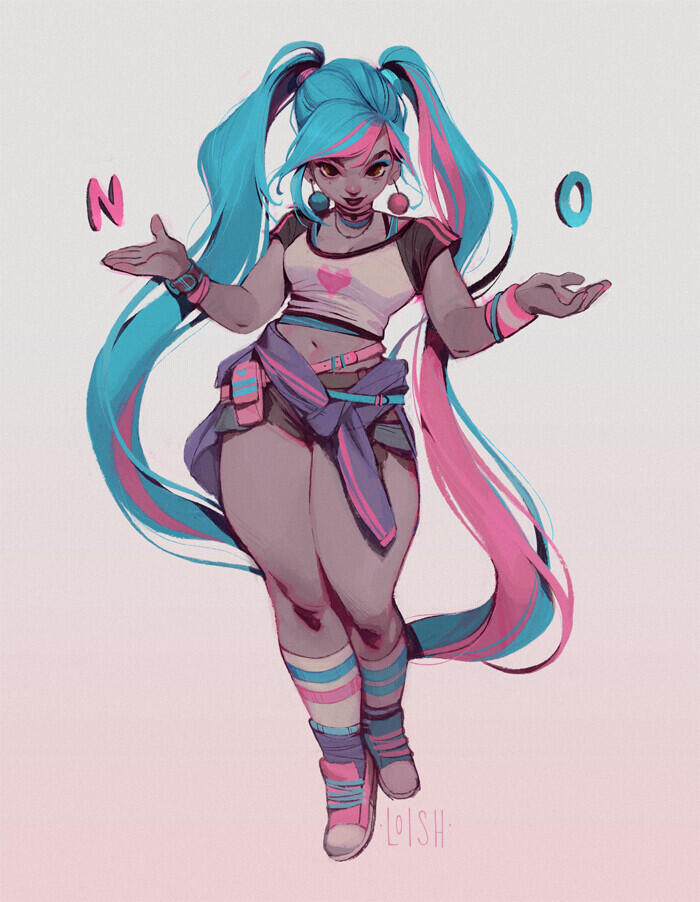 超人气网红插画师Loish：社交媒体的运用心得与商业项目的经验分享 - 哔哩哔哩