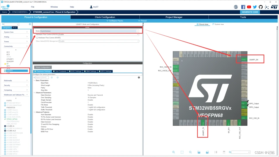 STM32WB55开发(5)----调整射频功率 - 哔哩哔哩