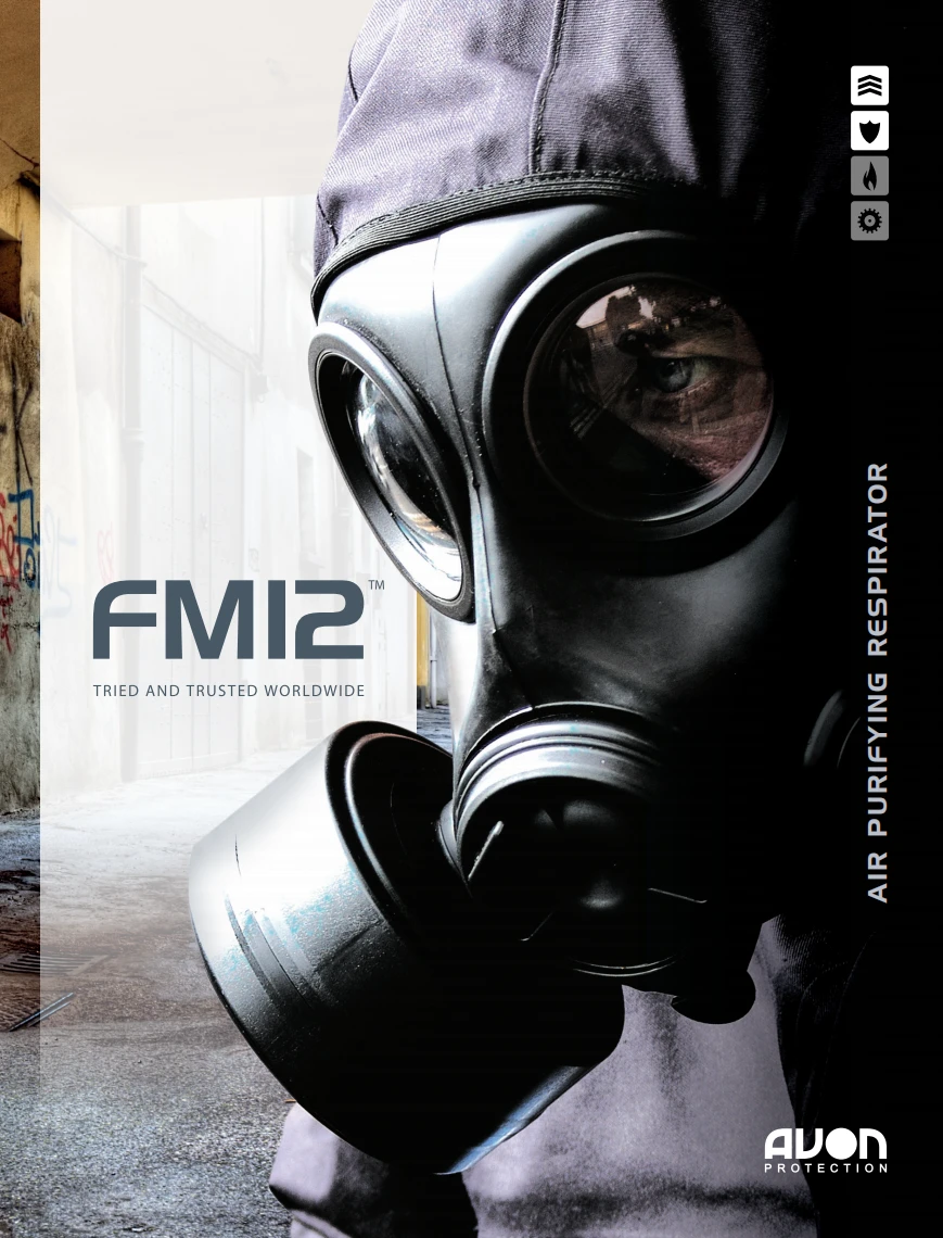 经典再度升级！FM12防毒面具，CBRN FM12 Full Face Mask - 哔哩哔哩