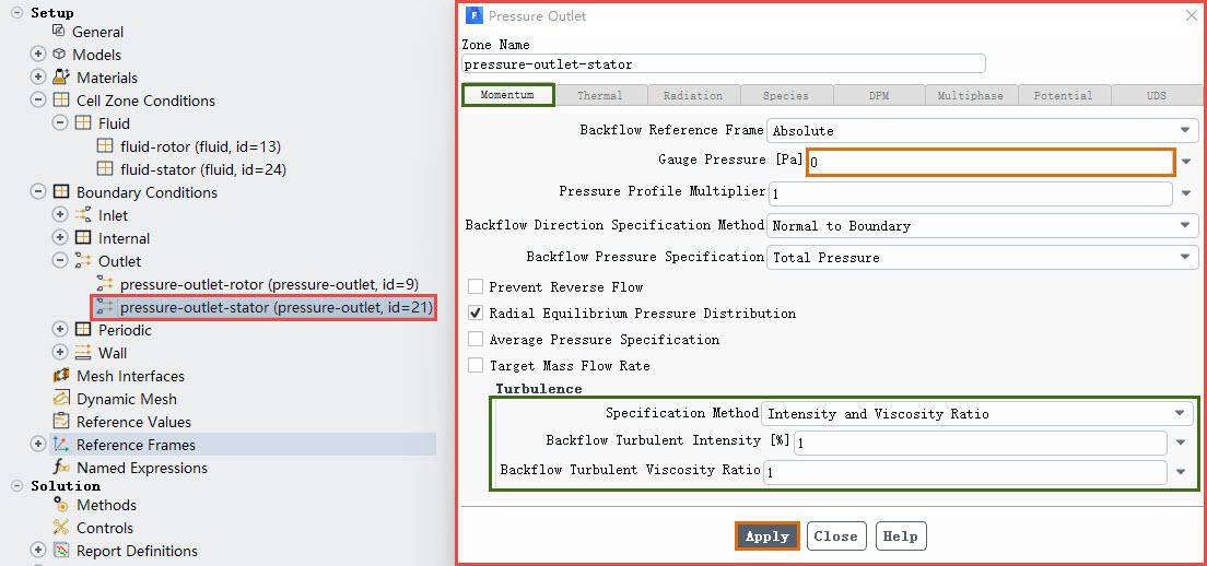 Fluent 案例-MPM 混合平面模型 涡轮机 - 哔哩哔哩