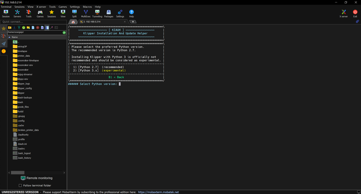 香橙派zero2 KLIPPER最全安装教程（安装篇） - 哔哩哔哩