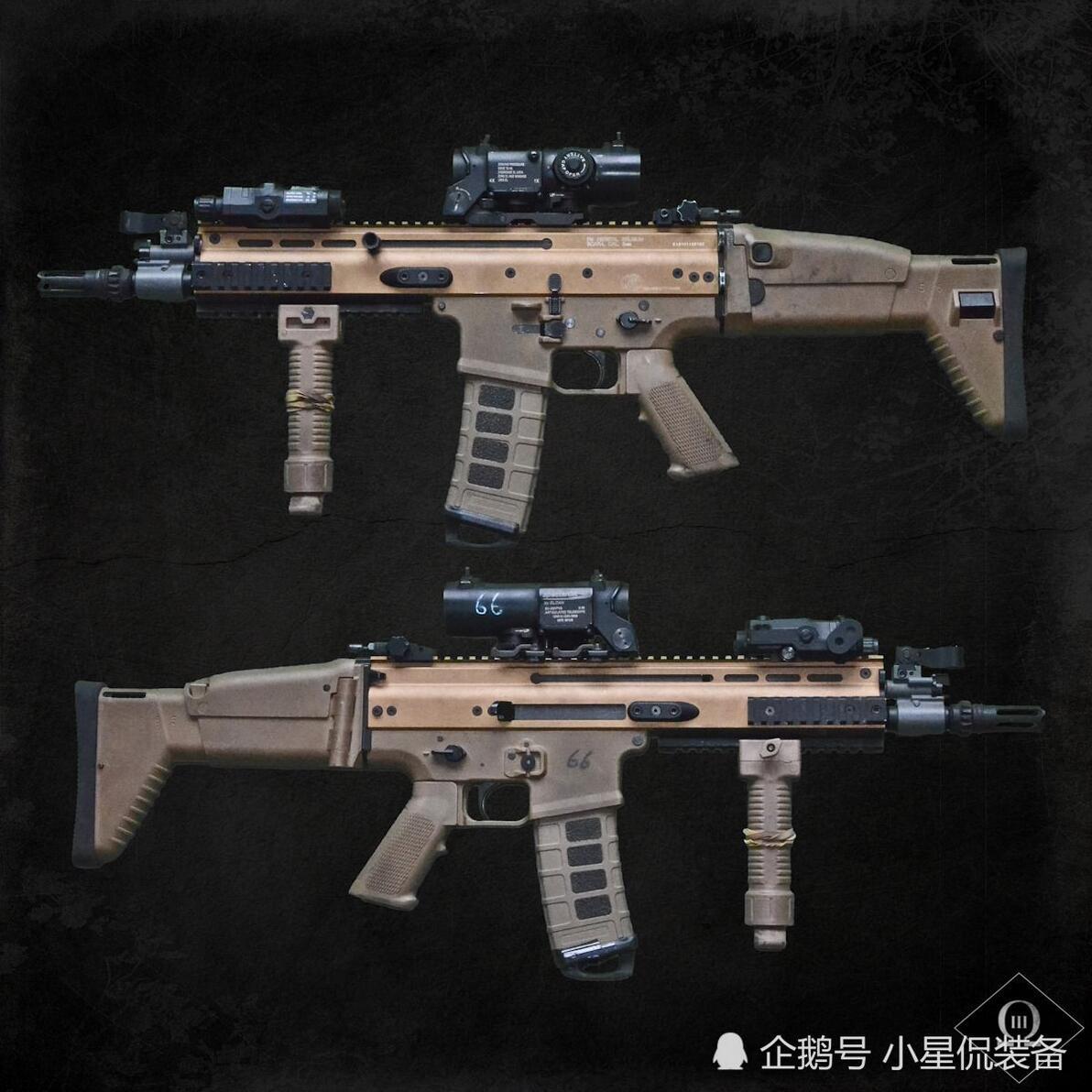 枪械图鉴FN SCAR突击步枪 - 哔哩哔哩