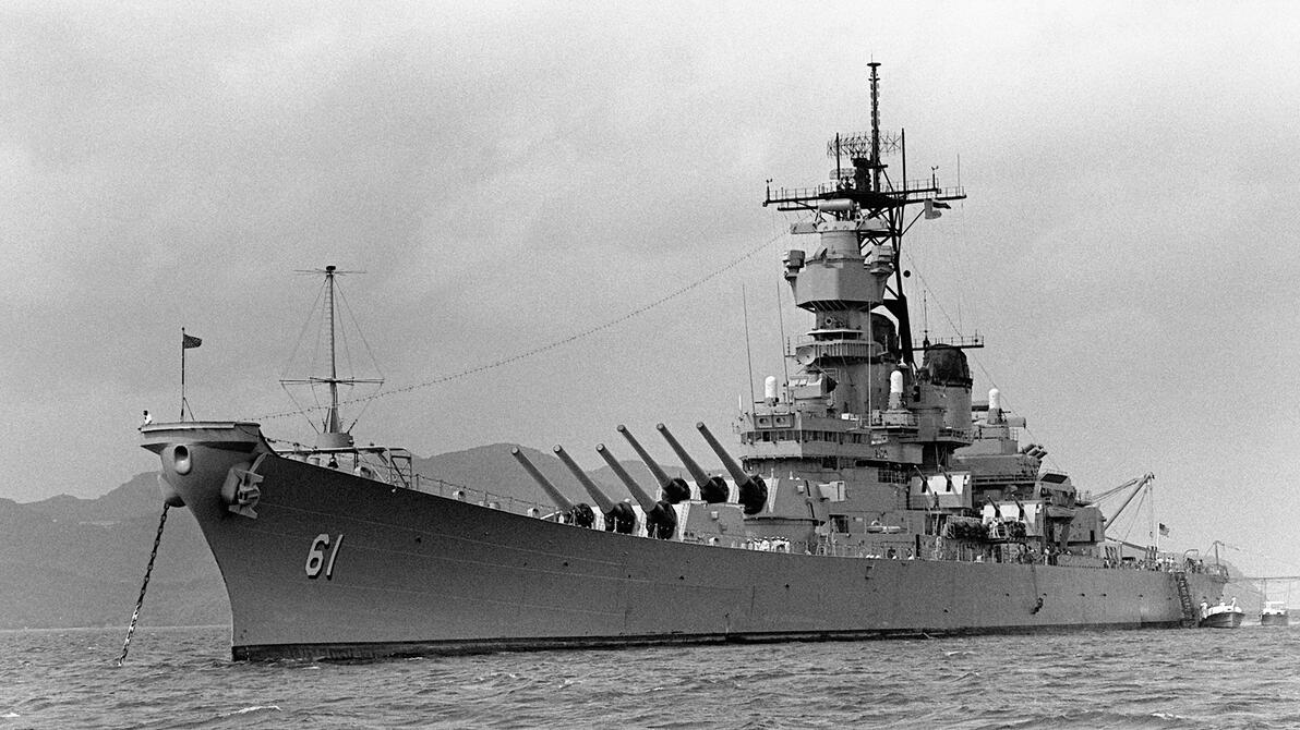 【美国战列舰图片极简史-下】从BB-1印第安纳到BB-71路易斯安那 - 哔哩哔哩