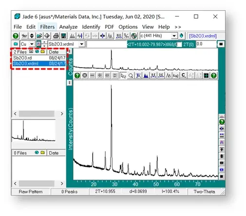 【软件教程】如何使用Jade软件处理XRD数据？ - 哔哩哔哩