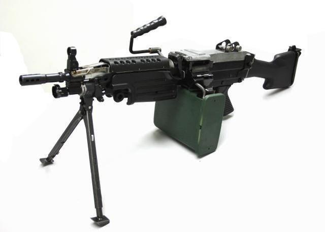 【世界名枪】M249机枪——美军班用制式通用机枪 - 哔哩哔哩