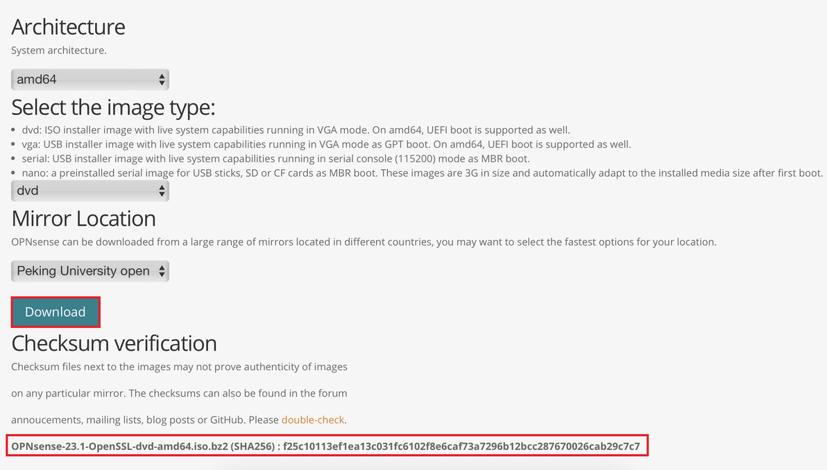 [ OPNsense 折腾手记 ] 1. OPNsense 安装 - 哔哩哔哩