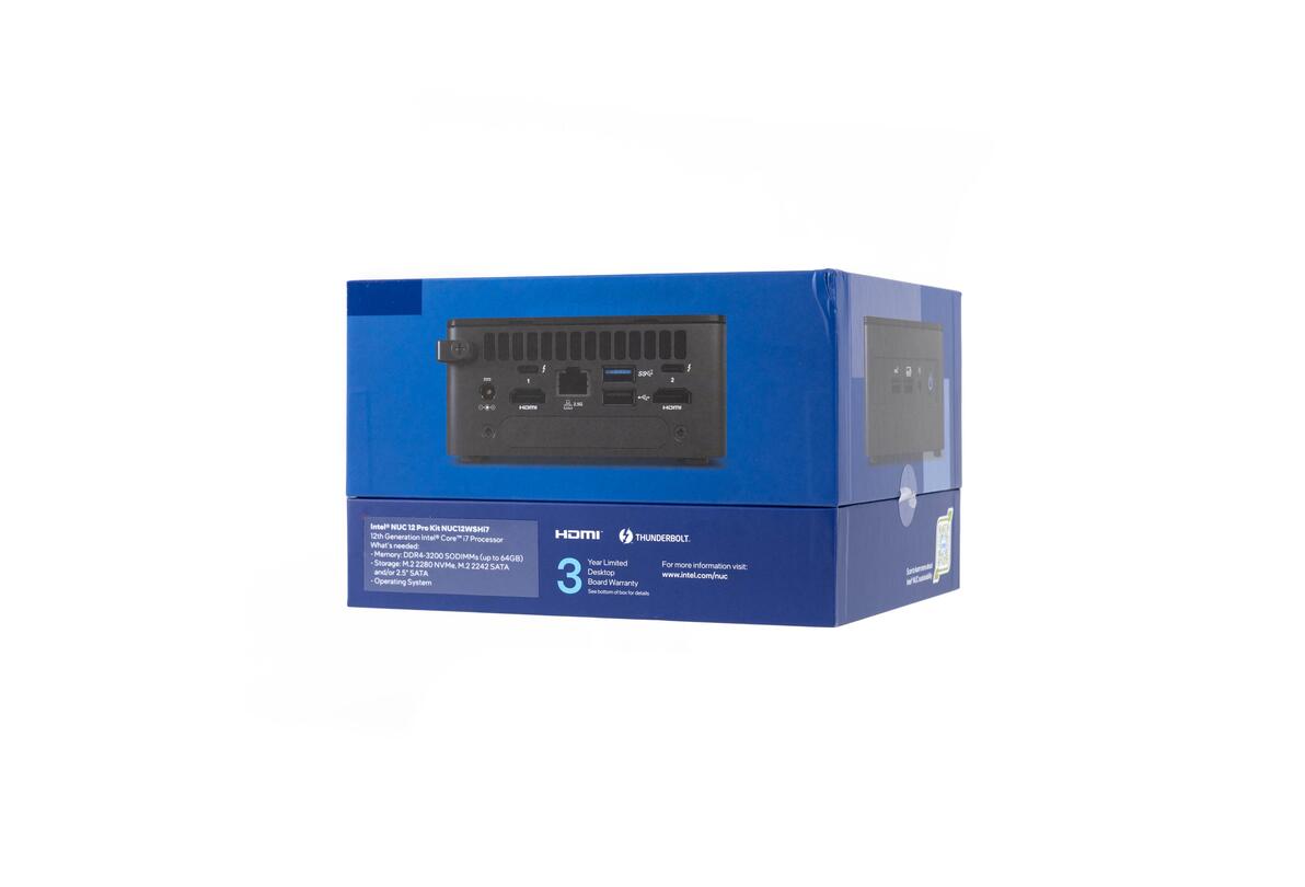 Intel NUC 12 Pro Mini PC Kit NUC12WSHi7华尔街峡谷开箱拆解评测 - 哔哩哔哩