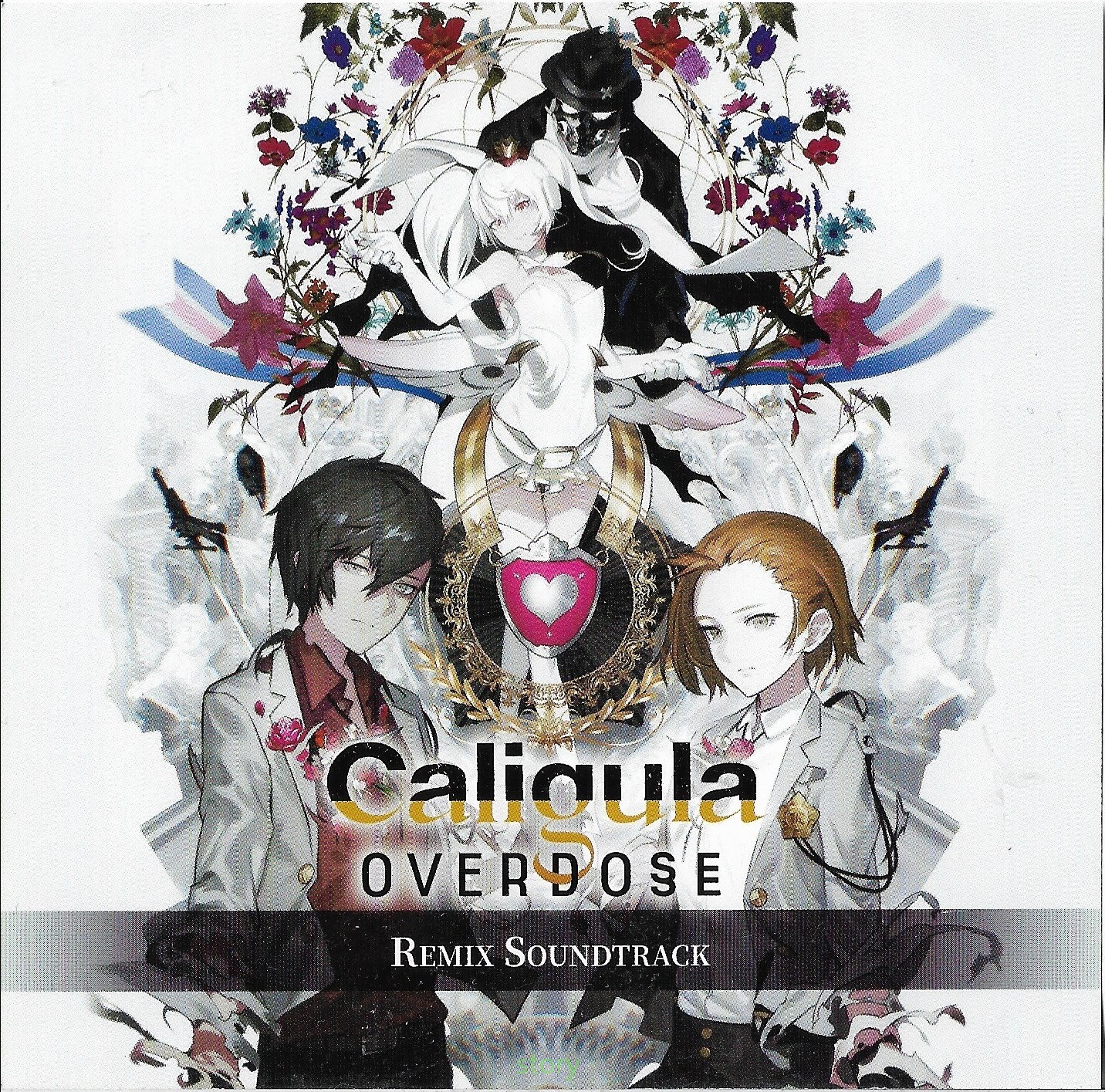 Caligula 实体专辑图鉴——Caligula Overdose国行特典CD - 哔哩哔哩