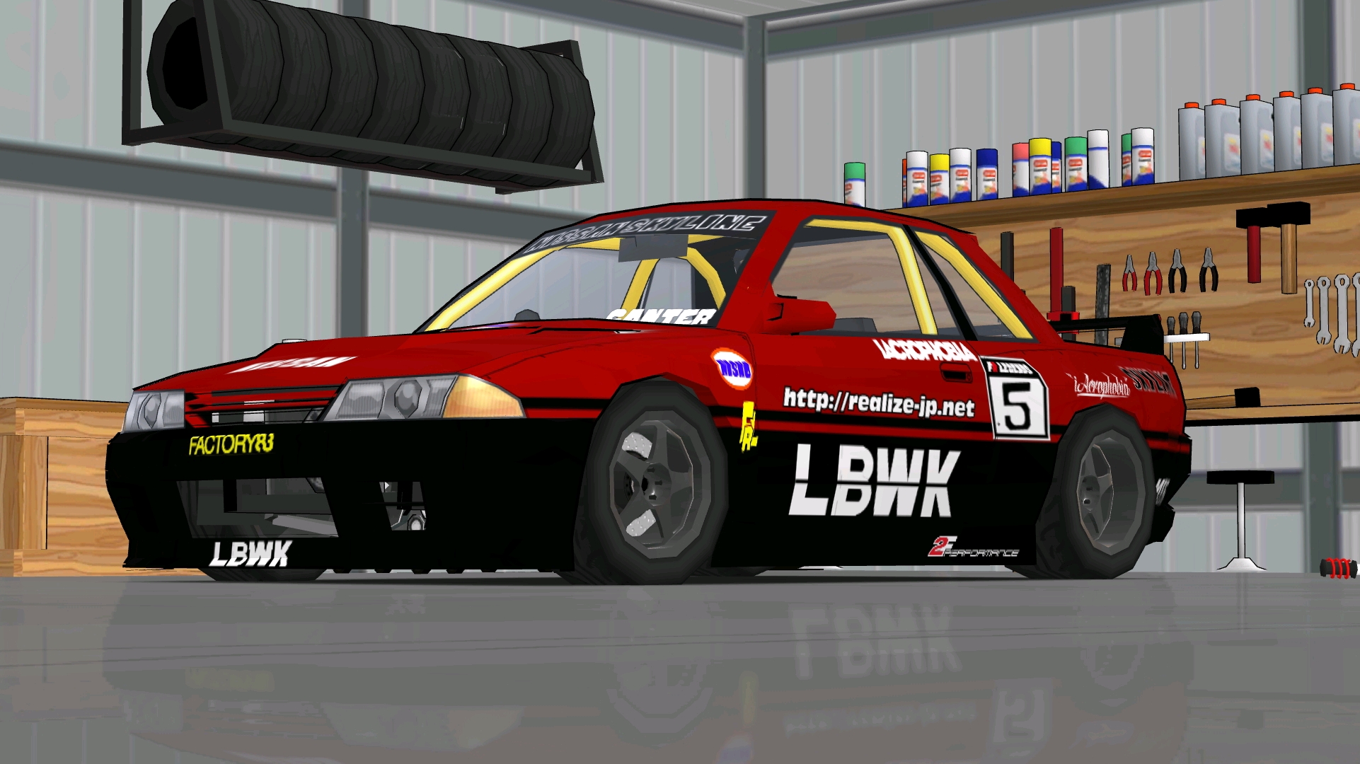 〖FRL〗LBWK超级剪影 R32涂装二次修改 - 哔哩哔哩