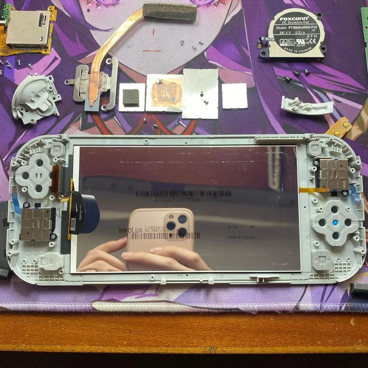 switchlite原装主板和零件拆解图 - 哔哩哔哩