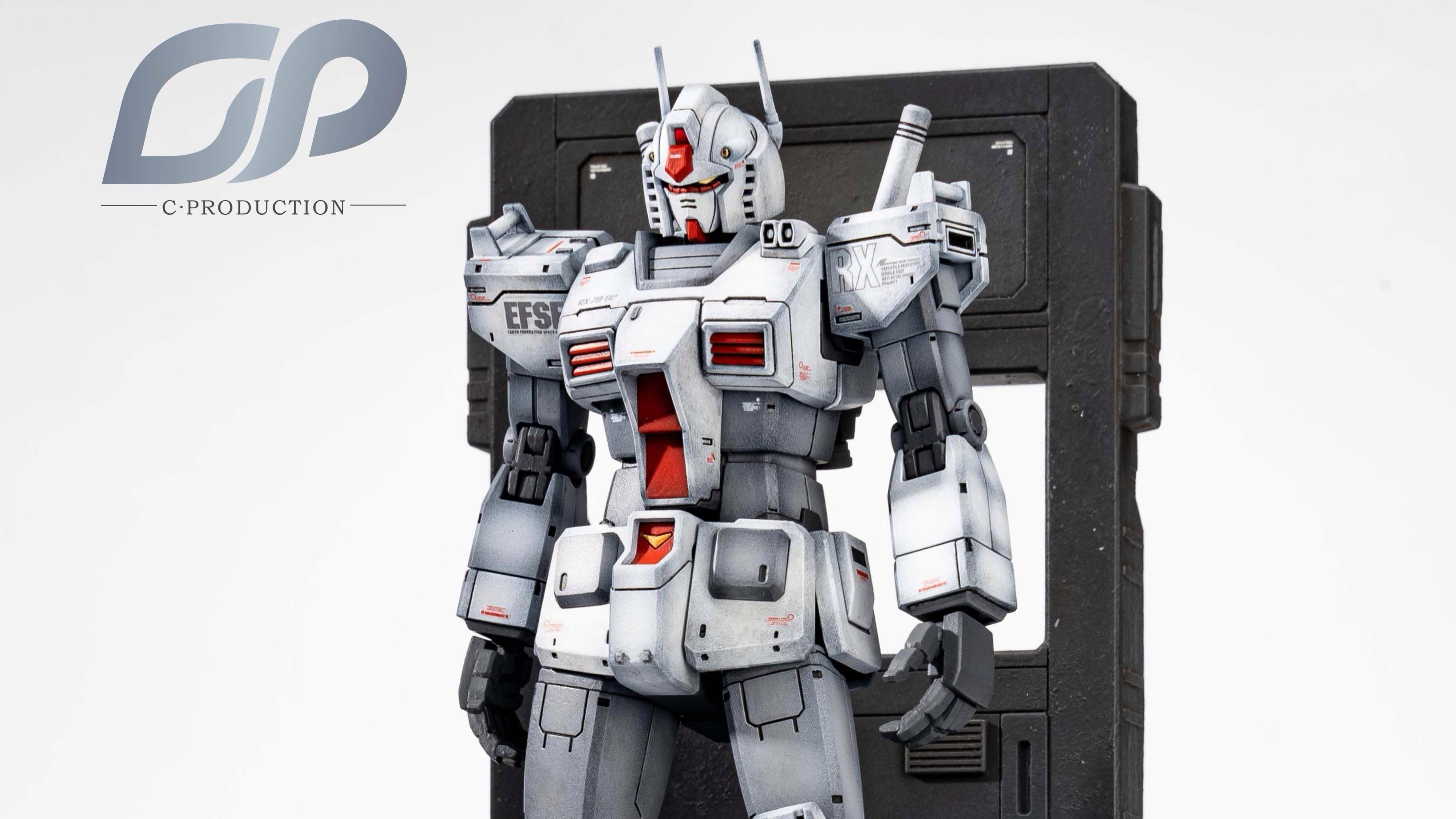 达人佳作：RX-78-2 GUNDAM（出厂配色） - 哔哩哔哩