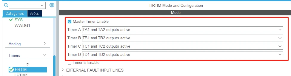 STM32H7高精度定时器（HRTIM）的移相配置 - 哔哩哔哩