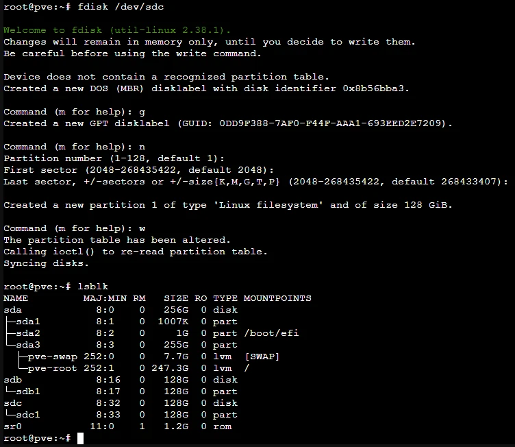 [1.1] 数据硬盘分区：Btrfs文件系统 - 从零开始的NAS/小型服务器搭建 - 哔哩哔哩