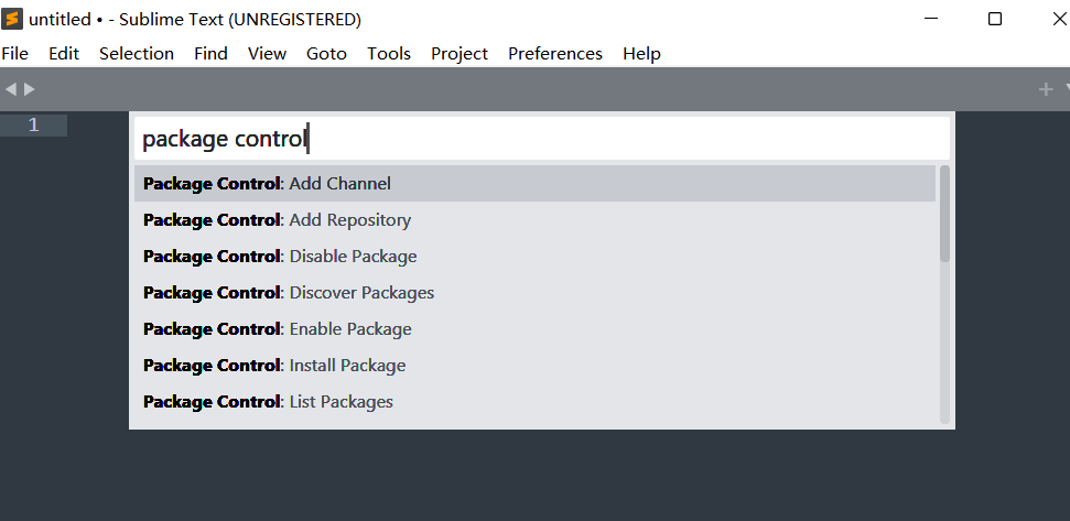 SublimeText包管理插件安装与配置说明 - 哔哩哔哩
