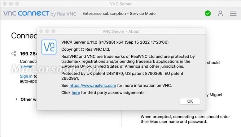 VNC Server for Mac(优秀远程控制工具) - 哔哩哔哩