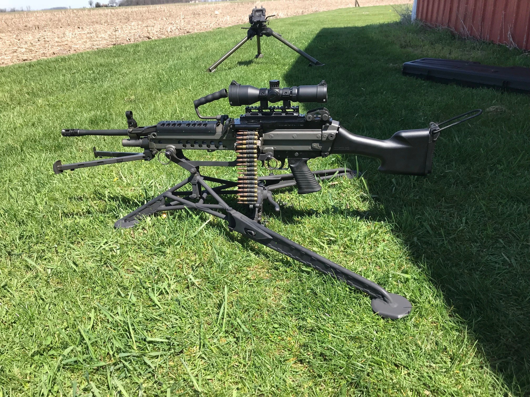 配件科普：M192轻型地面枪架 - 哔哩哔哩