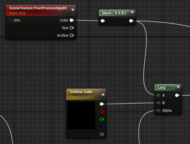 UE4 关于描边（outline）的一些实现方法 - 哔哩哔哩