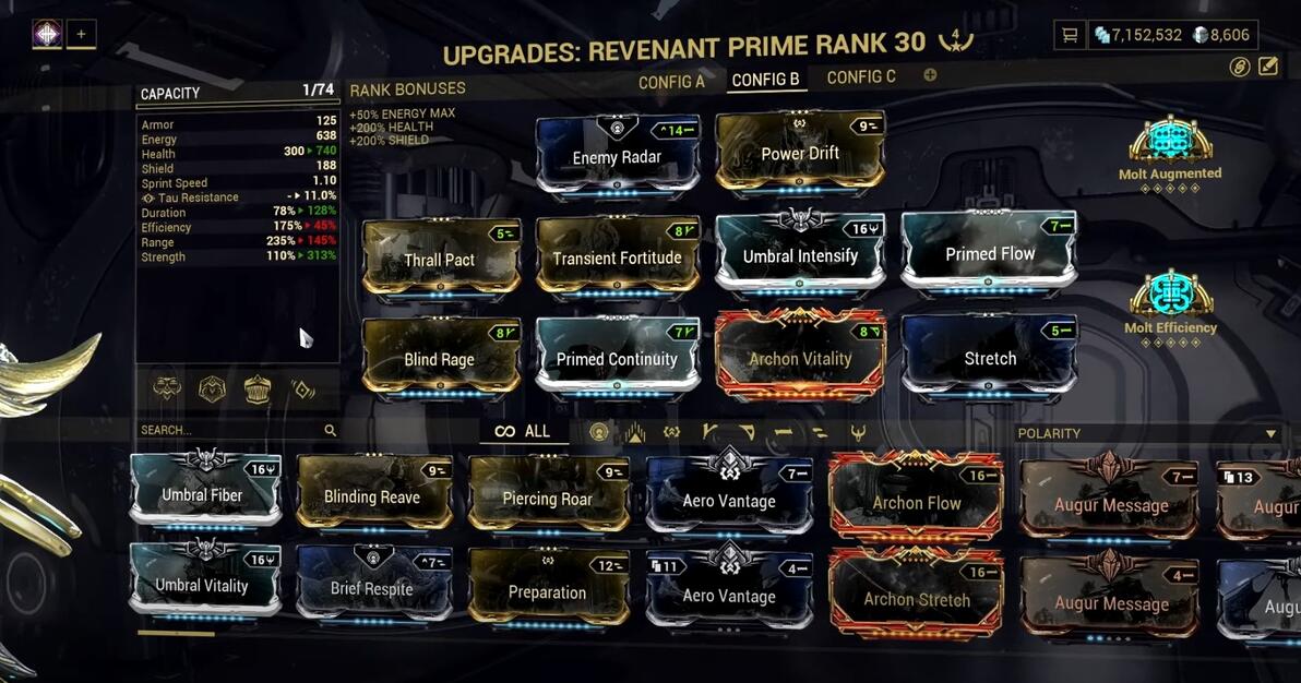 Warframe REVENANT PRIME 配置指南 - 哔哩哔哩