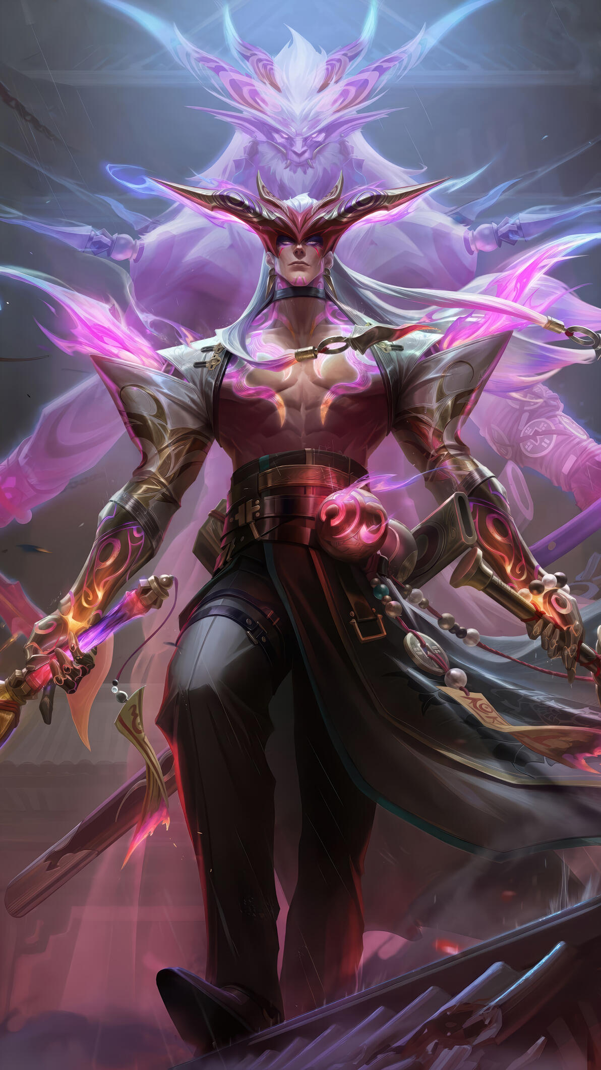 英雄联盟手游：KBG 任凭浪起 破浪 菲奥娜 | 寻道世尊 永恩 | 4K 8K 电脑壁纸 手机壁纸 - 哔哩哔哩