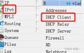 routeros(ros) 配置ipv6 版本chr7.13.3（x86_64） - 哔哩哔哩